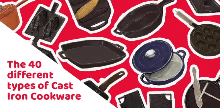 The 40 Different Types of Cast Iron Cookware and Their Uses - Explained ...